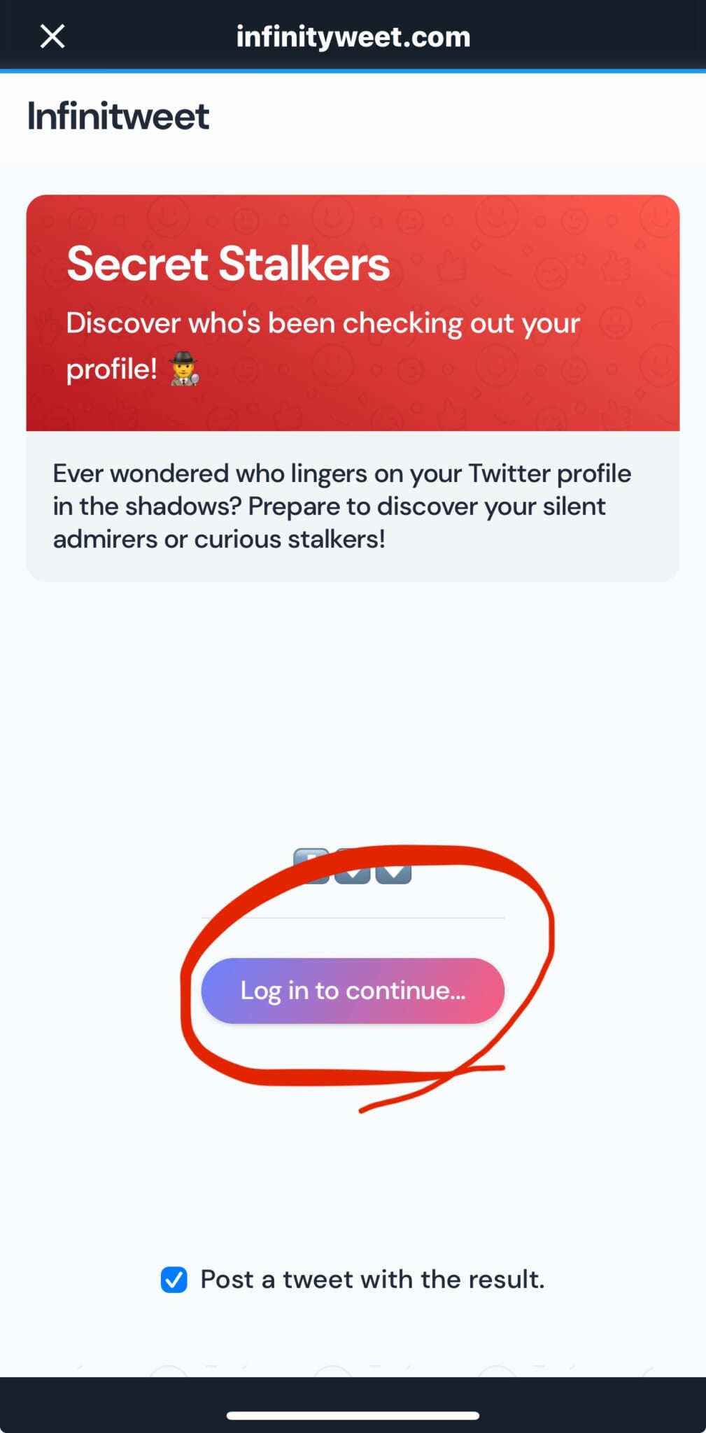 「私のTwitterプロフィールページに誰がアクセスしたかちょうど今分かりました！」secret stalkersに注意 | うさマガ